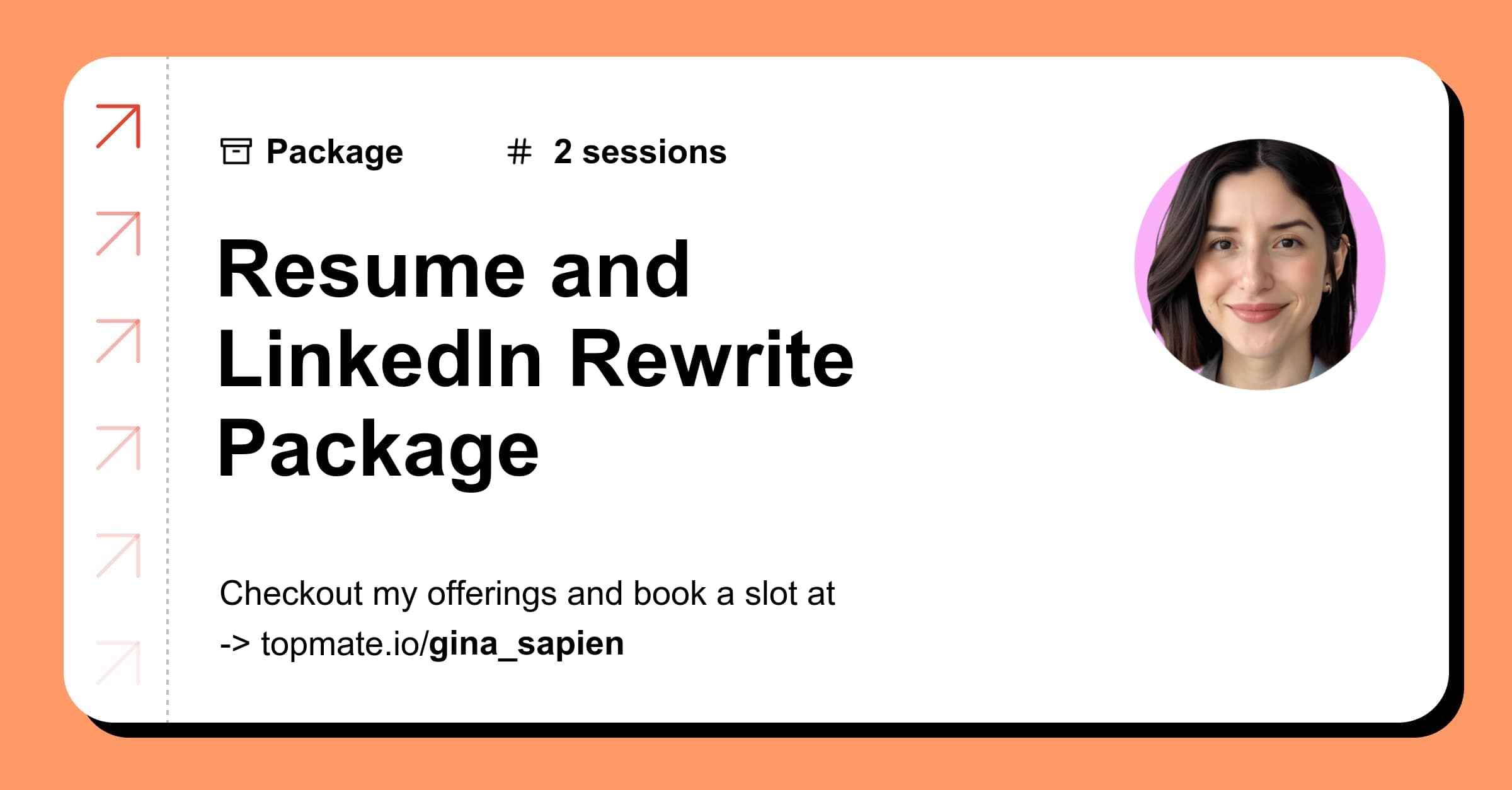 Resume and LinkedIn Rewrite Package with Gina Sapién